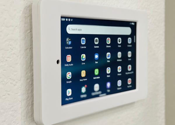 Lenovo Tab M8 HD Tablet Wall Mount w/ optional USB Cable – Motifs Etc.
